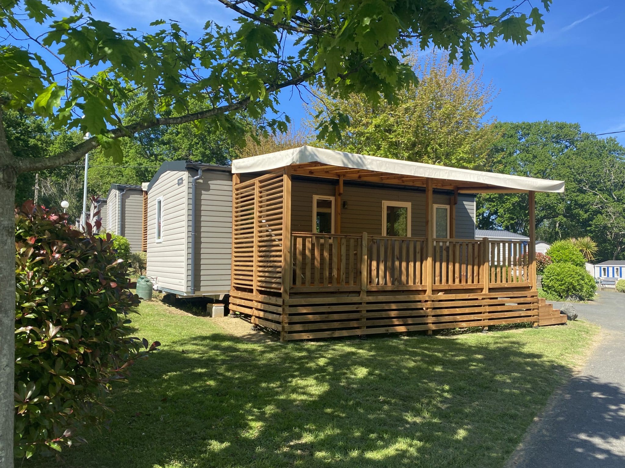 Mobile homes and chalets | Camping Hendaye Eskualduna - Côte Basque Region